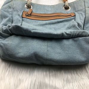 Rosetti | Bags | Vintage Rosetti Reversible Chambray Striped Bag | Poshmark
